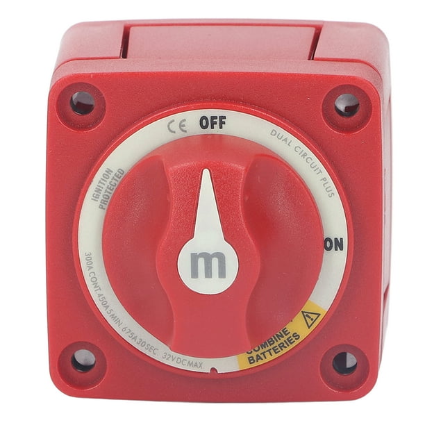 Battery Isolator Switches,300A 32V Marine Battery Battery Cutoff Switch ...