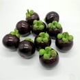 10pcs Simulated Mangosteens Foam Fake Mangosteens Simulations Fruit ...