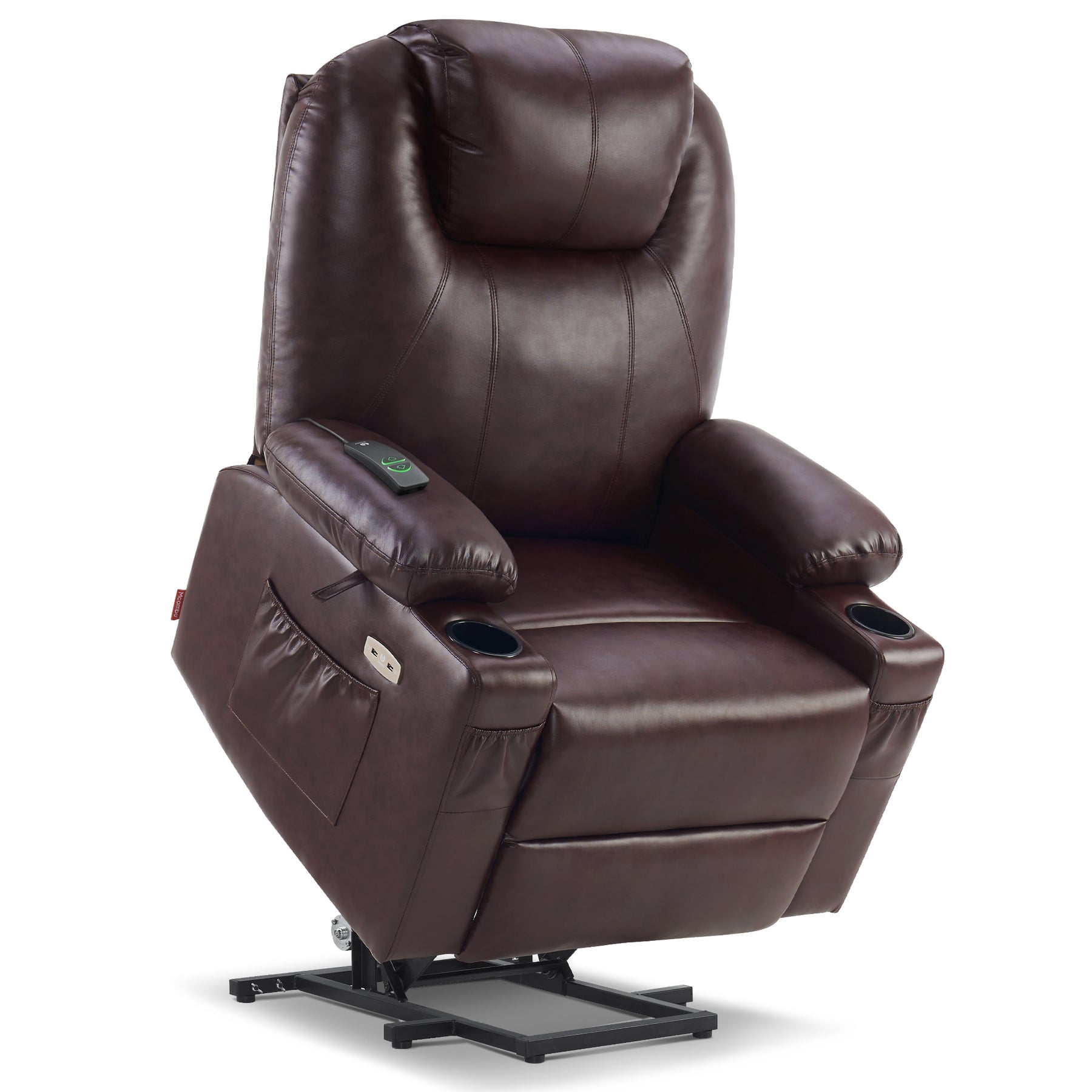 MCombo Large Power Lift Recliner Chair with Massage and Heat for ...