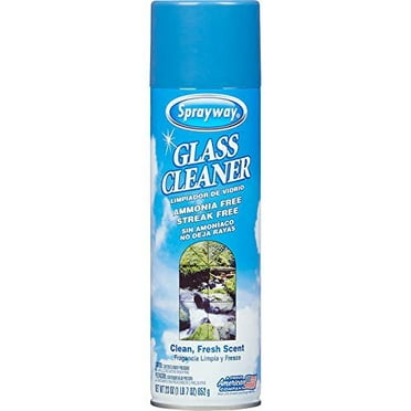 Sprayway Foaming Window Glass Cleaner, Streak-Free Shine, 19oz, Pack of ...