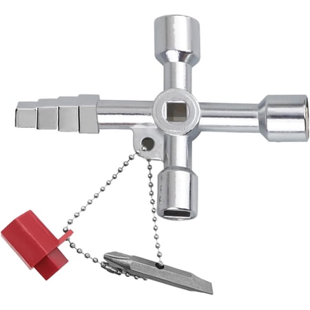 Multifunction 4 Ways Universal Triangle Key, Square Triangular Round ...