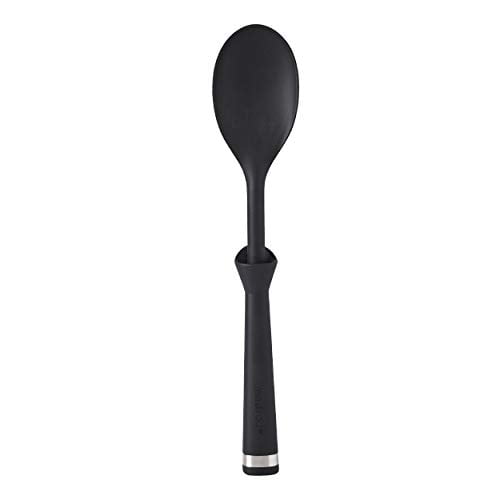 Mastrad Standing Spoon - 10" Silicone Self Balancing Spoon Stands on ...