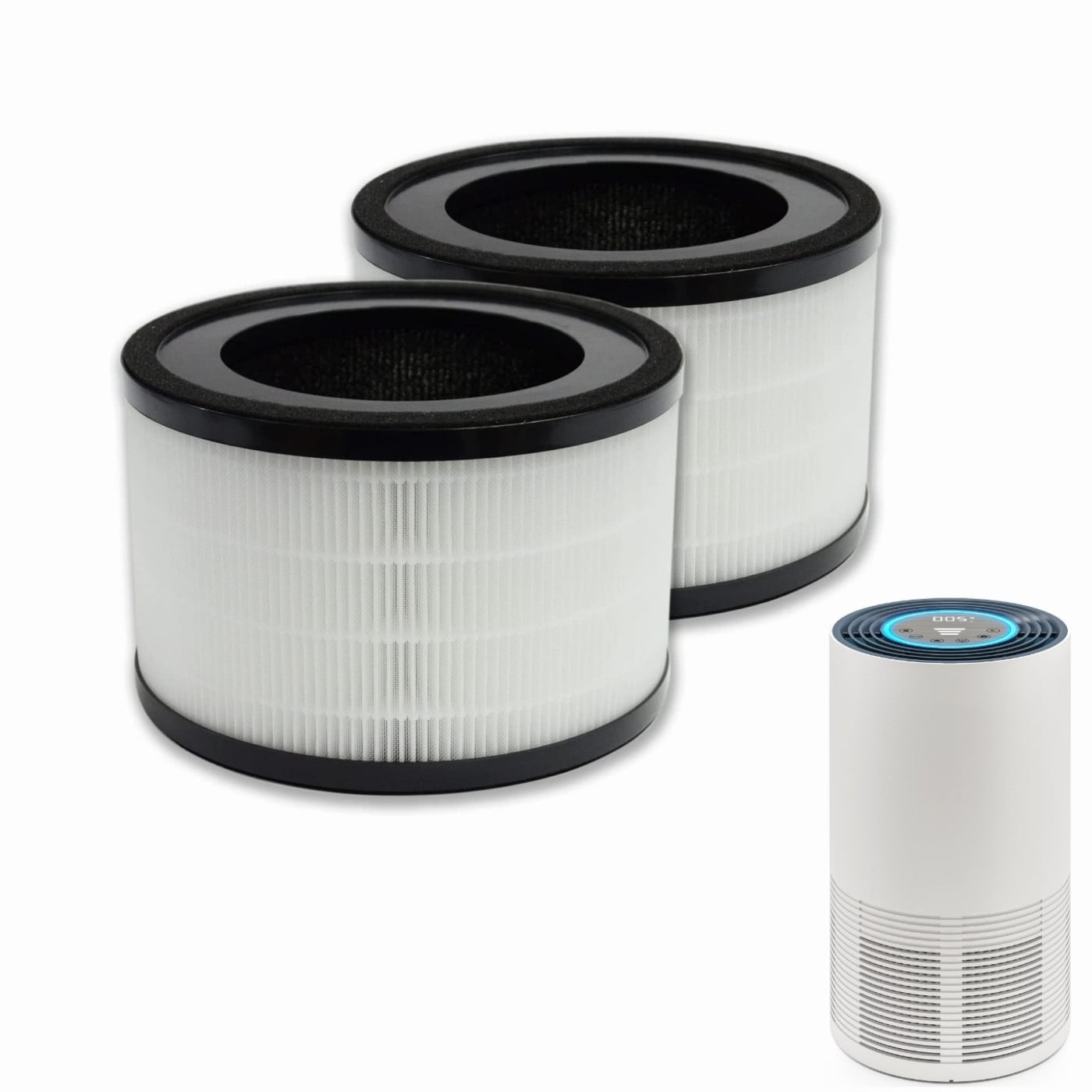 Home Times MAF-02 Replacement Filters Compatible with Miko Air Purifier ...