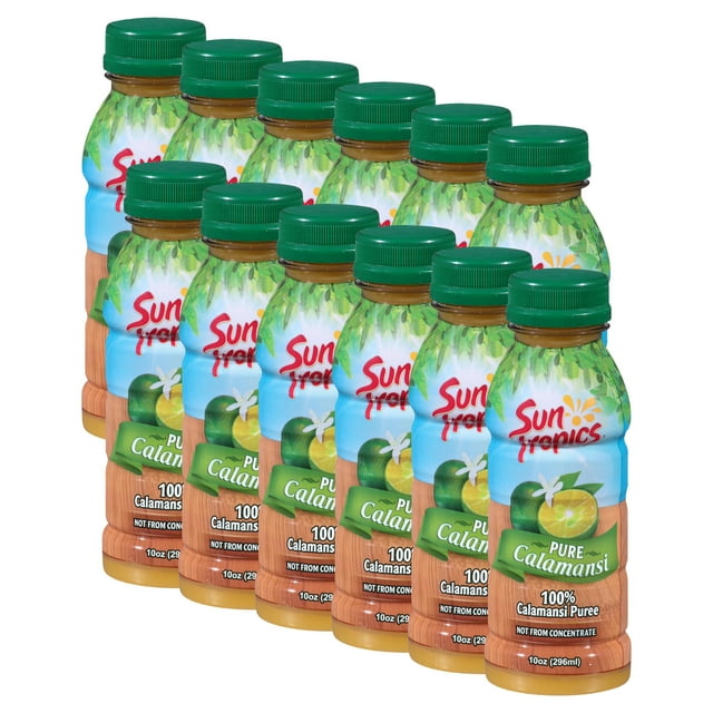 (12 pack) Sun Tropics Calamansi Puree, 10 fl oz - Walmart.com