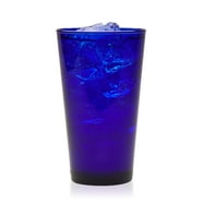 Godinger Silver Art Lumina Blue DOF Glasses, 8 oz. Set of 4 - Walmart.com