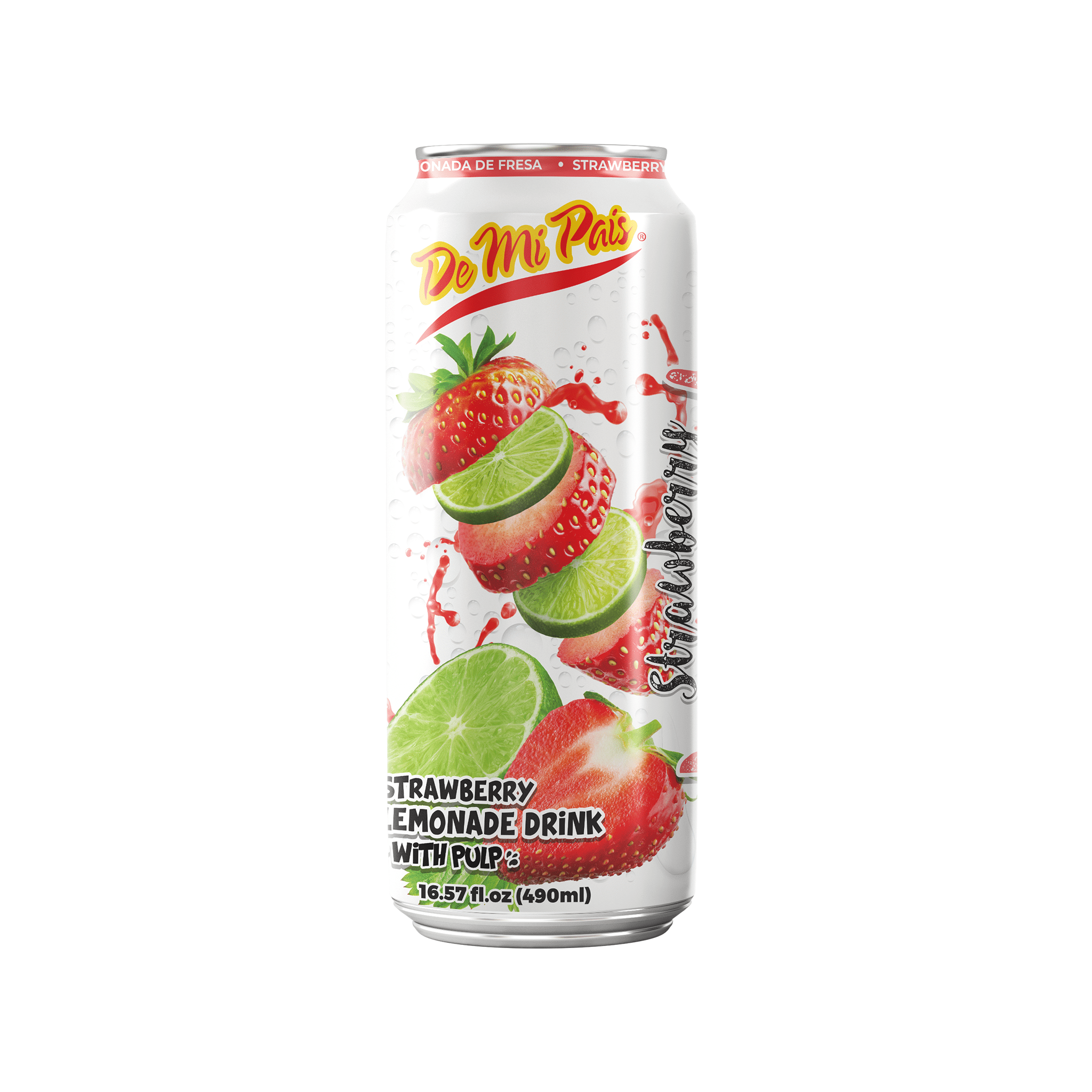 De Mi Pais Canned Strawberry Lemonade Juice 24-PACK - Walmart.com