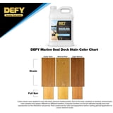 Defy Marine Seal Wood Dock Stain & Sealer, Cedar Tone, 2.5 Gal ...