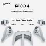 Pico 4 VR Headset 256GB/8GB All-In-One Virtual Reality Headset ...