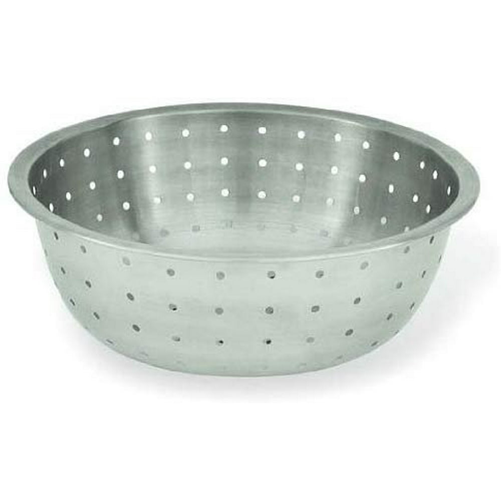 Winco Chinese Colander with 5mm Holes, 13-Inch, Stainless Steel ...