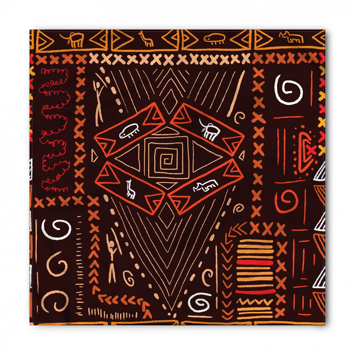 Primitive Bandana, Aboriginal Cave, Unisex Head and Neck Tie, by ...