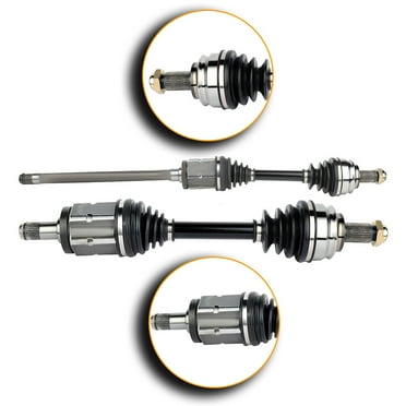 TRQ New Complete CV Joint Axle Shaft Assembly Front Pair Set for 01-06 ...