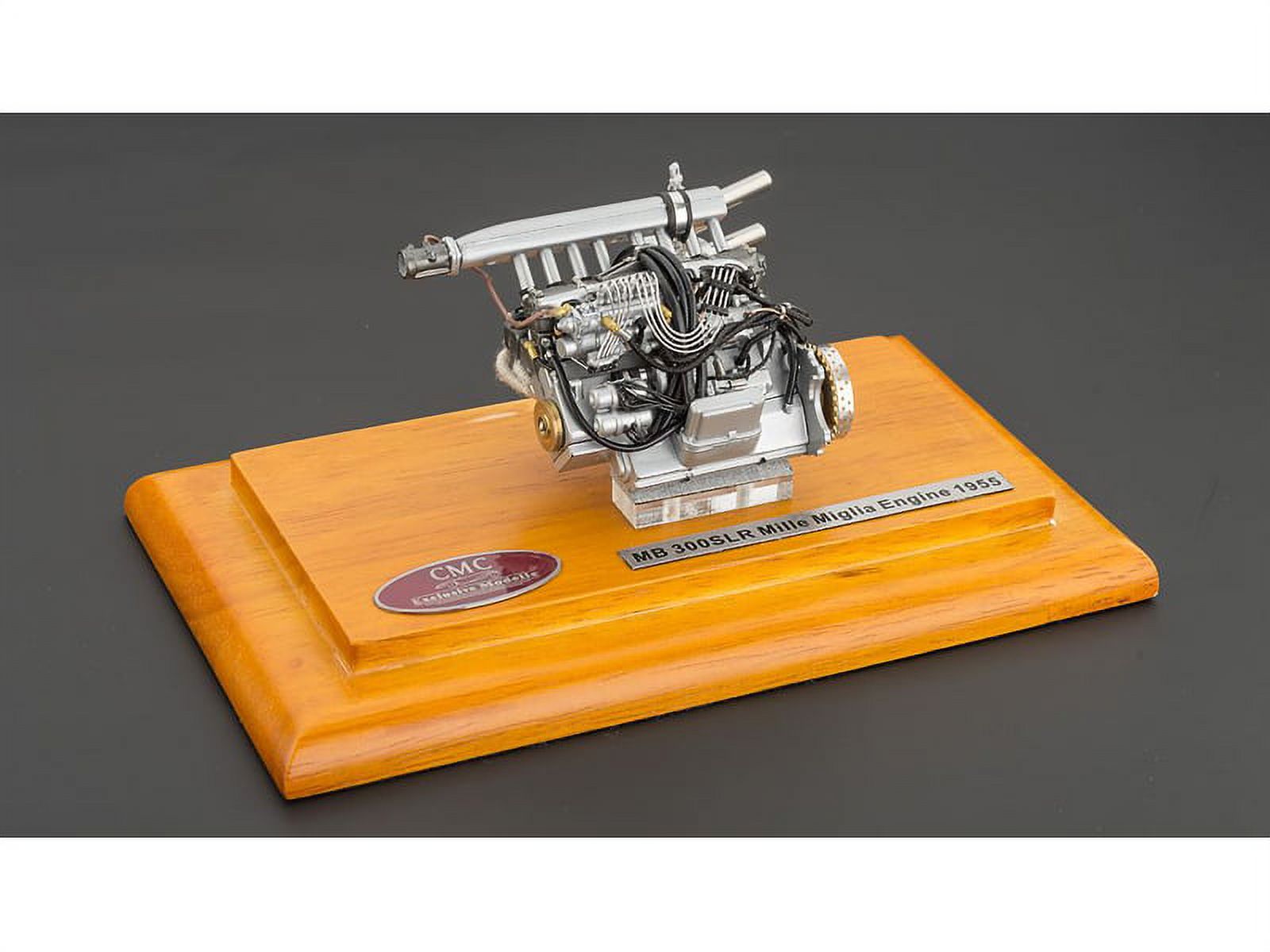 Diecast Engine with Display Showcase from 1955 Mercedes 300 SLR Mille ...