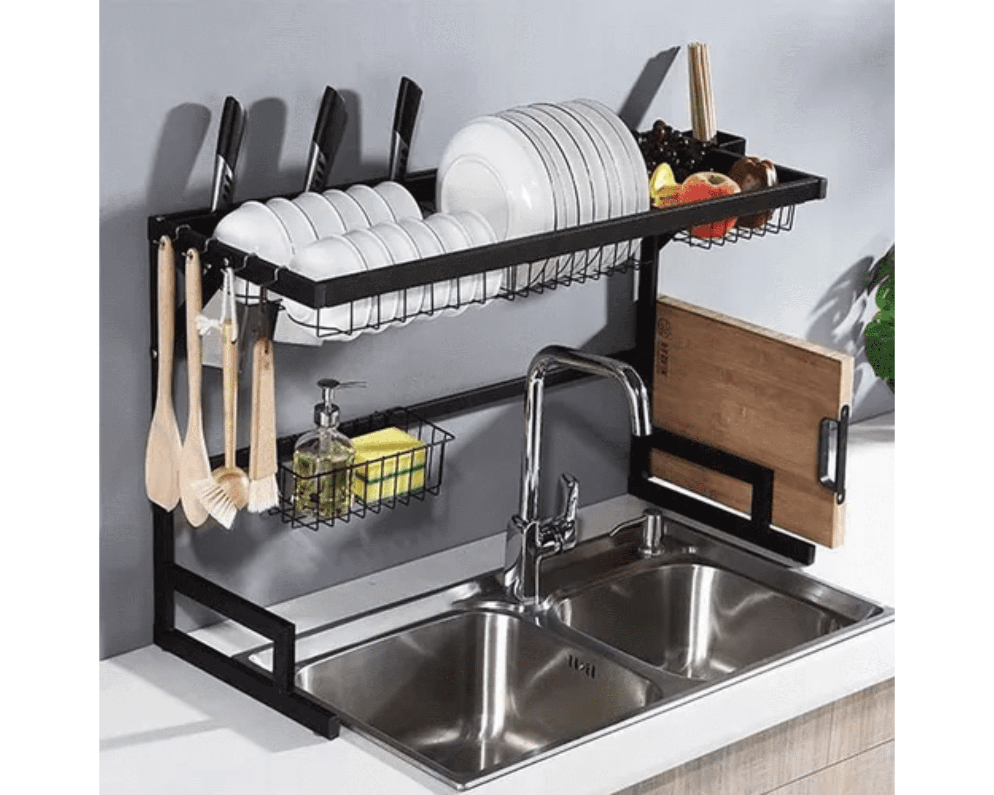 Escurridor De Trastes All In One Todo En Uno Rack Grande 85cm CUHER ...