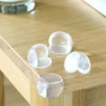 4 Pcs Table Edge Corner Protectors, Wenini Clear Silicone Furniture ...