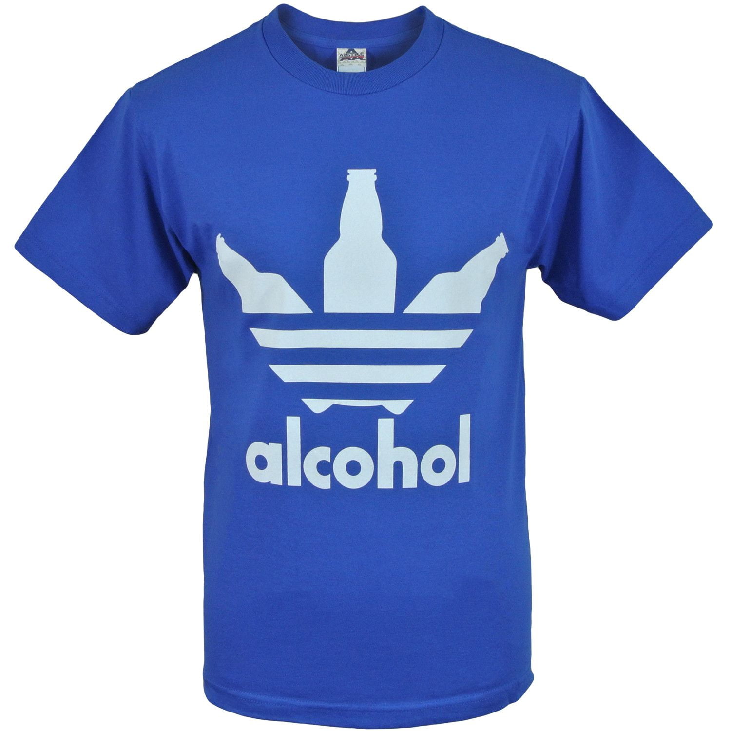 ShirtBANC Brand Alcohol Mens Shirt Beer Bottle Tee - Walmart.com