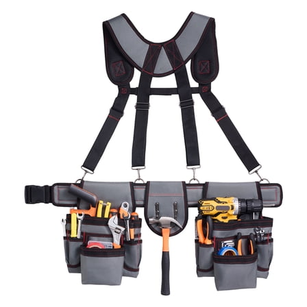 Handyman 2-Bag Work Tool Belt - Walmart.com