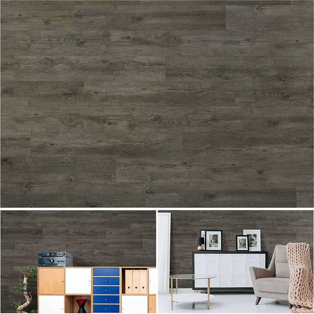 Magnetic Vinyl Wall Panel 36sf by Wallworks Design (Driftwood Gray ...