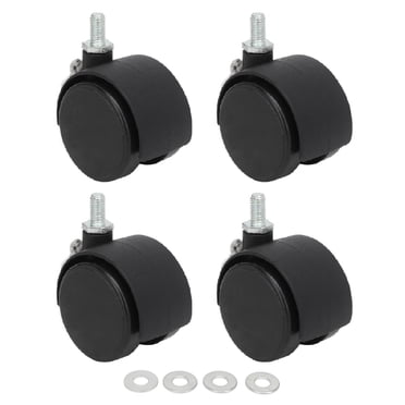 Soontrans Heavy Duty Office Chair Wheels, 5Pack Rubber Caster Wheels ...