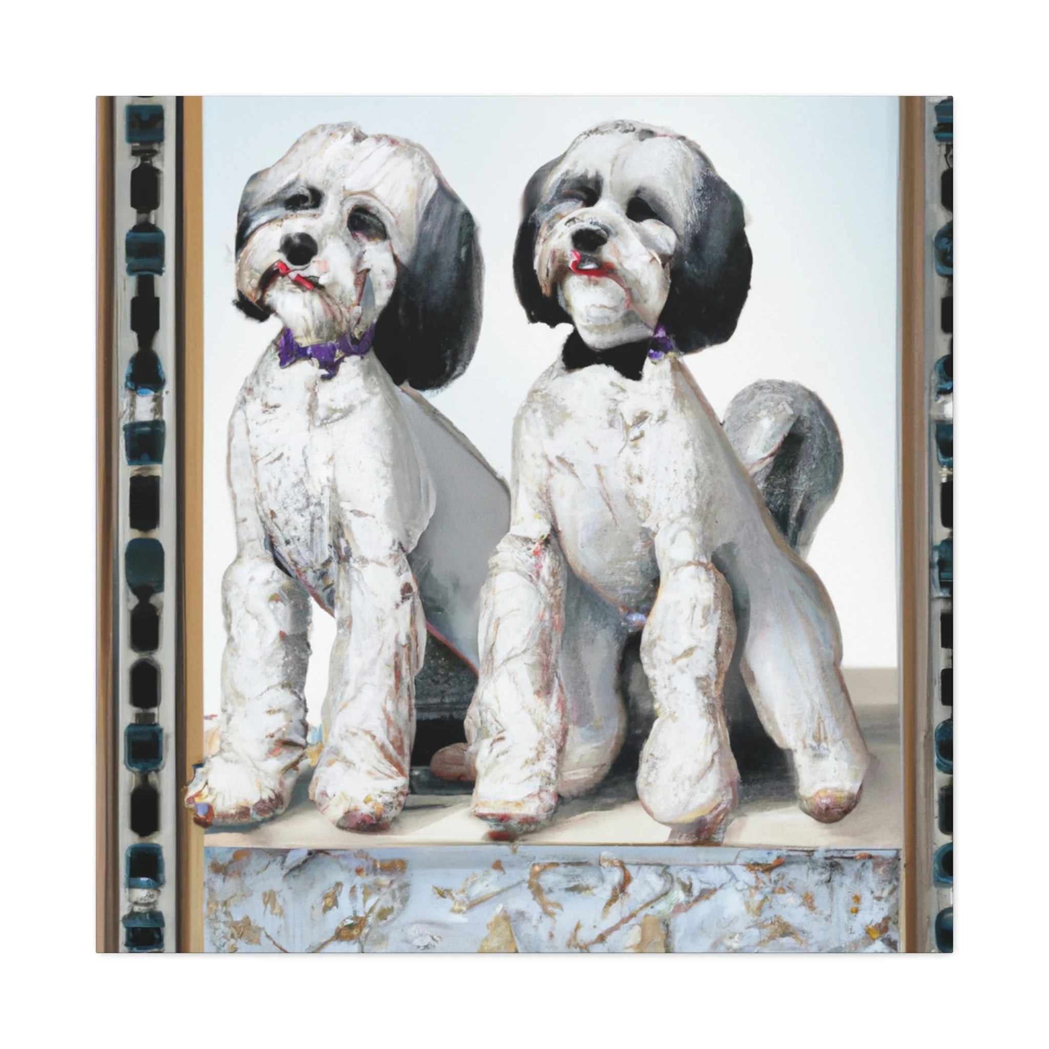 Maltese Midnight Moon - Canvas - Walmart.com