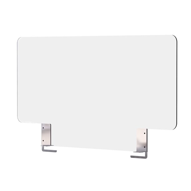 Rosseto TD005 Freestanding Tabletop Divider w/ Stainless Brackets - 36 ...