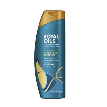 Head & Shoulders Royal Oils Sulfate-Free Scalp Care Shampoo and Anti ...
