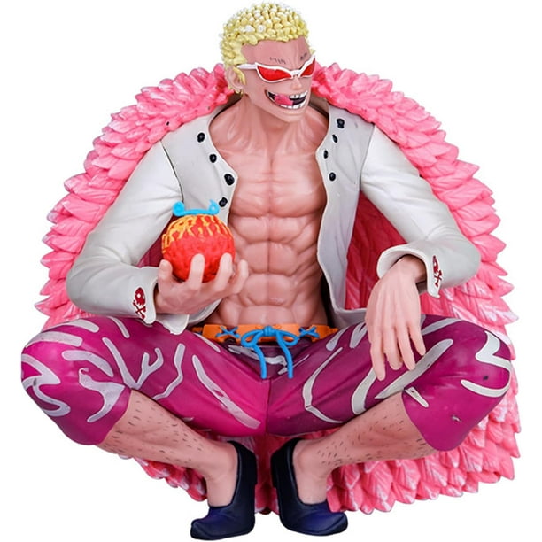 Anime One Piece Donquixote Doflamingo Figure Oka Shichibukai Donquixote ...