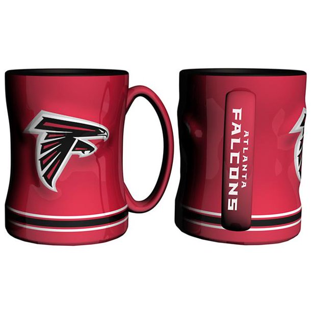 Atlanta Falcons Coffee Mug - 14oz Sculpted Relief - Walmart.ca