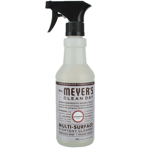 Mrs. Meyer's Clean Day Multi-Surface Cleaner, Lavender, 16 fl oz (3 ...