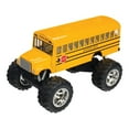 Toysmith, Monster School Bus Toy Pull-Back Vehicle, 5" - Walmart.com