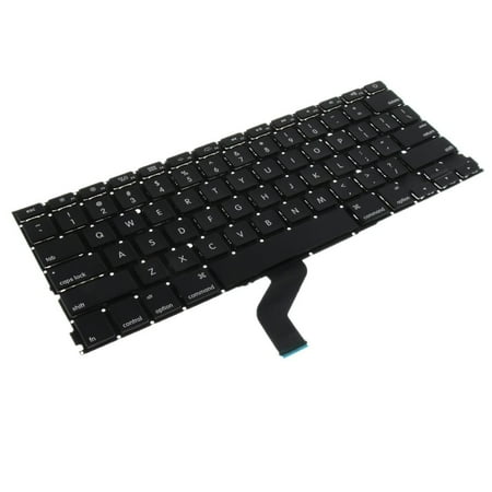 Black Plastic Laptop Keyboard with Small Enter Key for A1425 US English ...