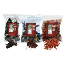 Mexican Dried Chili Peppers Variety Pack - Ancho, Guajillo, Pasilla ...
