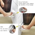 Triani Plastic Shower Foot Rest,Shower Foot Rest for Shaving Legs ...