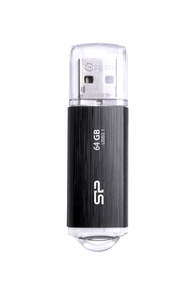 64GB Silicon Power Blaze B02 USB3.1 Flash Drive Black - Walmart.com