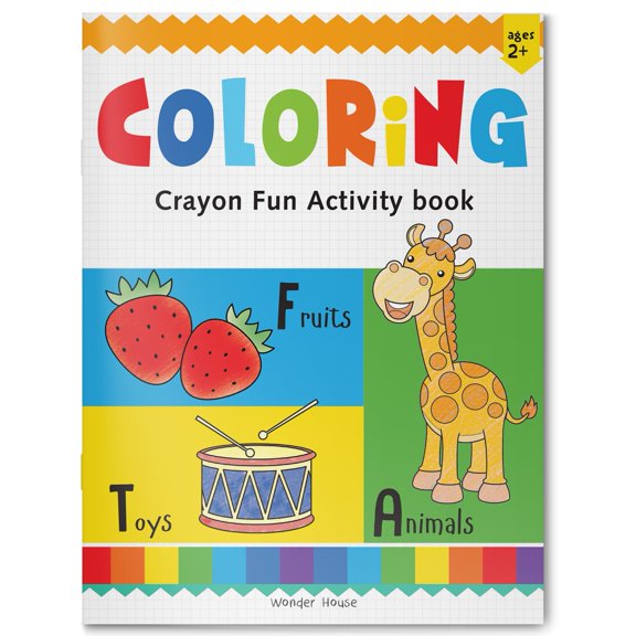 Color and Activity Books Preschool Color & Activity Book: With Pictures ...
