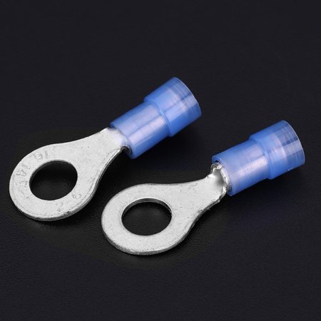 Blue Wire Terminal, Red Copper Cold Pressed Terminal, Reliable Marine ...