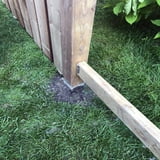 Fast 2K Fence Post Mix and Concrete Alternative and Replacement for ...