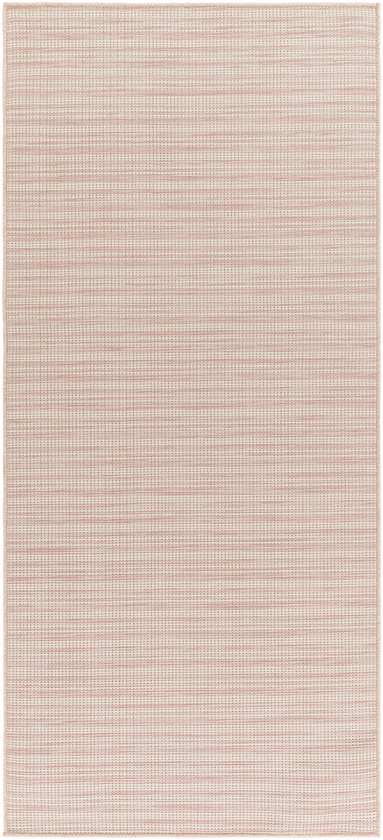 Mark&Day Outdoor Area Rugs, 7x7 Acheri Modern Indoor/Outdoor Pale Pink ...