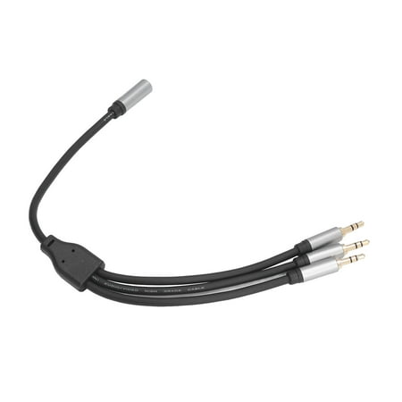 3.5mm Splitter Adapter, Tinned Copper Conductors PVC HiFi Channel ...