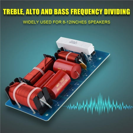 Treble Alto Bass 3Way Frequency Divider Frequency Divider 3 Hi-Fi 3 Way ...