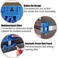 Cabinet Hardware Jig, Cabinet Handle Jig with Automatic Center Punch ...