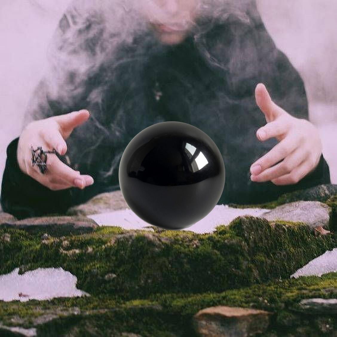 Mina Heal Obsidian Crystal Scrying Ball 45 mm / 1.8" for Fengshui ...