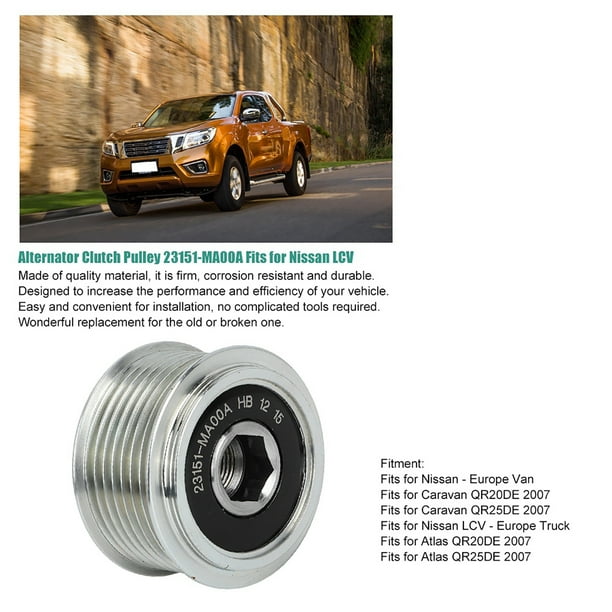 Alternator Pulley 23151-MA00A, Akozon Car Alternator Pulley For LCV ...