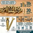 6×14mm Short Expansion Screw Set, 6 * 14mm Door Hinge Thread Repair ...