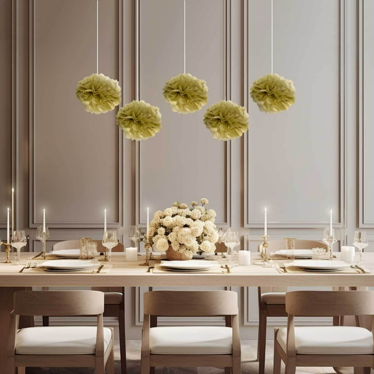 Ceiling Paper Centerpieces