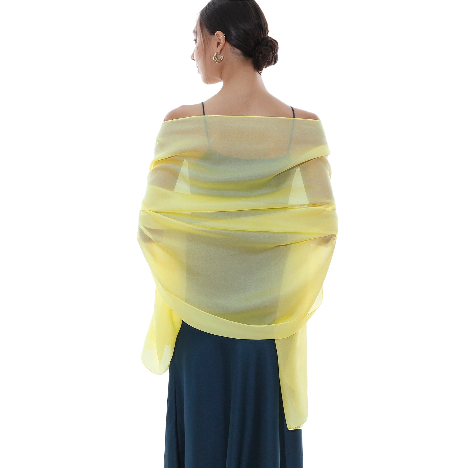 RIIQIICHY Women Shawls and Wraps for Evening Dresses Like Chiffon ...
