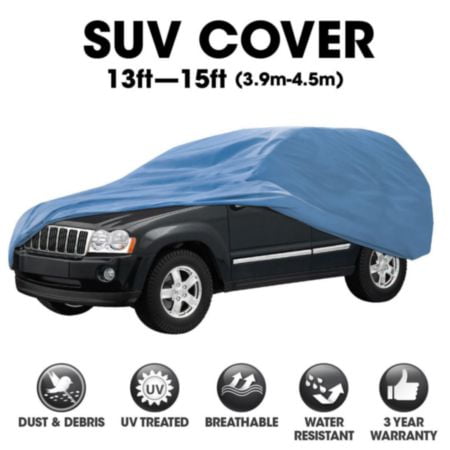 Armor All SUV Cover, Heavy Duty All Weather Protection,