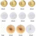 White Gold Women 30th Happy Birthday Party Decorations | 21pcs Kit 30th ...