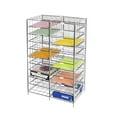 Stacking 10 Slot Desktop and Mailroom Letter File Literature Organizer ...