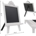 SOFE Rustic Chalkboard Sign with Stand Tabletop, Decoration Chalk ...
