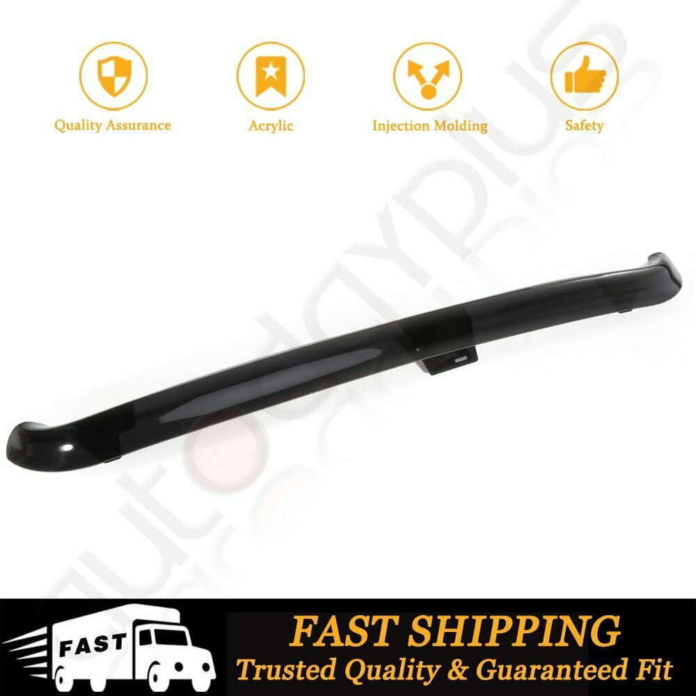 1x Hood Air Deflector Bug Shield For 2018 Jeep Wrangler JL & Gladiator ...